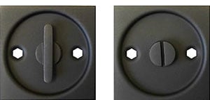 PD2000 TwistLock Edge Pull Privacy Pocket Door Lock