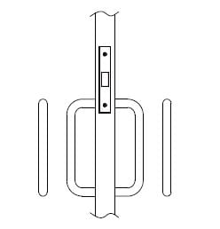 PD5000 Sliding & Pocket Door Locks