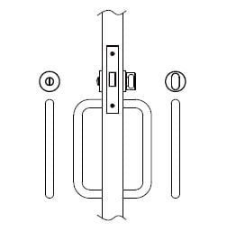 PD5000 Sliding & Pocket Door Locks