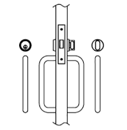 PD5000 Sliding & Pocket Door Locks