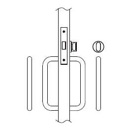 PD5000 Sliding & Pocket Door Locks