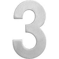 INOX Stainless Steel Numbers and Letters