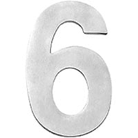 INOX Stainless Steel Numbers and Letters