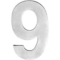 INOX Stainless Steel Numbers and Letters