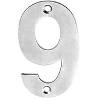 INOX Stainless Steel Numbers and Letters